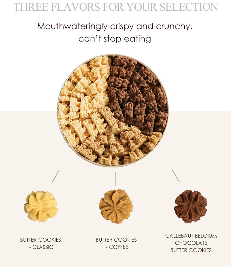 Signature Butter Cookies: Finest Ingredients, Pure Delight – Bakeo House